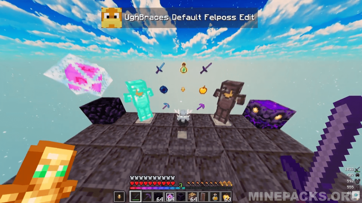 Crystal pvp texture packs - Minepacks