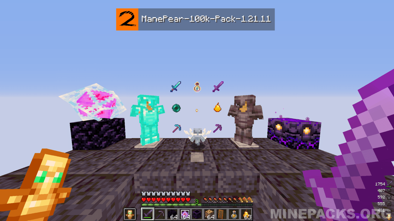 Crystal pvp texture packs - Minepacks