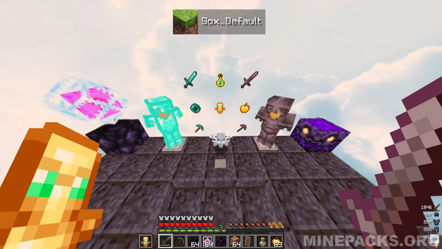 Crystal pvp texture packs - Minepacks